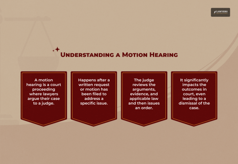 What is a Motion Hearing and Why Does It Matter?